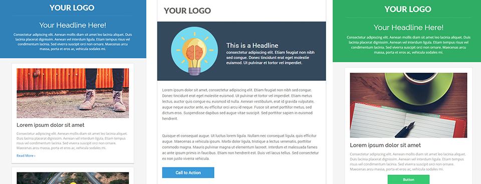 6 Free Responsive Marketo Email Templates