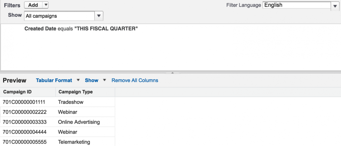 bulk-upload-campaign-statuses-salesforce-create-report | Jenna Molby