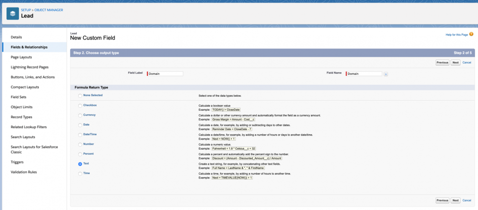 How to Setup Lead to Account Matching in Salesforce