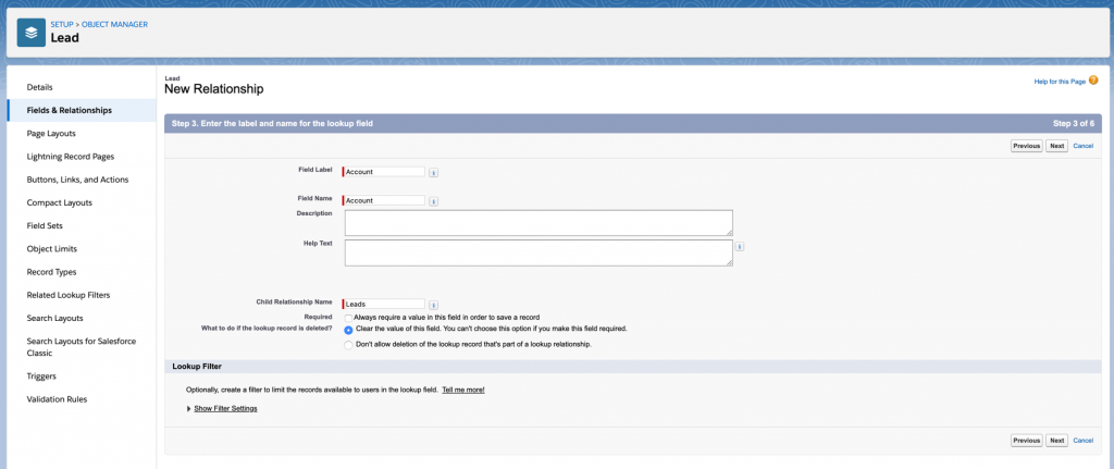 How to Setup Lead to Account Matching in Salesforce